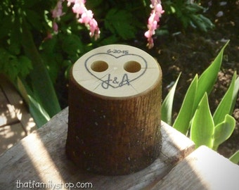 Rustic Wedding Burned Log Table Numbers Wood by thatfamilyshop