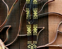 Popular items for hand beaded necklace on Etsy