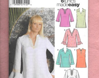 Boho tunic pattern | Etsy