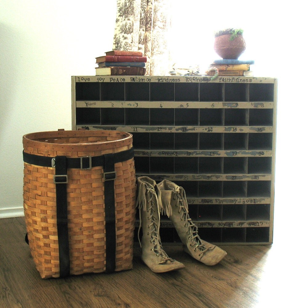 Vintage BackPack Basket Adirondack Style Trapper Basket – Haute Juice