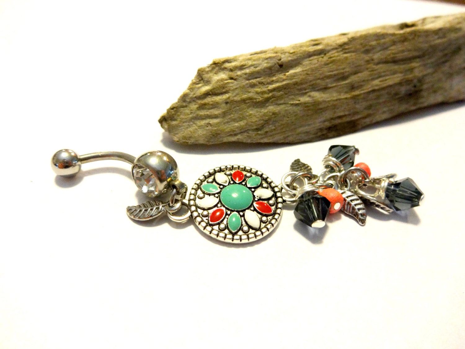 Cool Belly Button Ring Sexy Crystal Belly Button Ring With