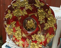 Popular items for goofus glass on Etsy