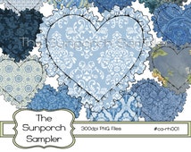 Popular items for ruffled heart on Etsy