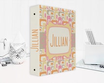 Popular items for monogrammed binder on Etsy