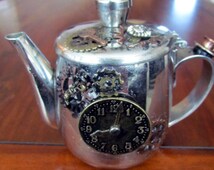 Popular items for steampunk teapot on Etsy