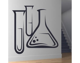 Unique science wall decals related items | Etsy