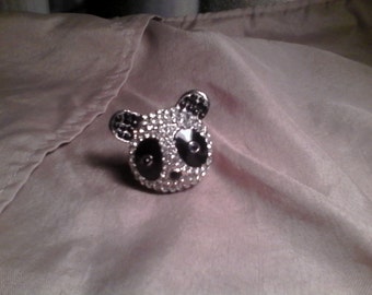 Items similar to Panda Ring on Etsy