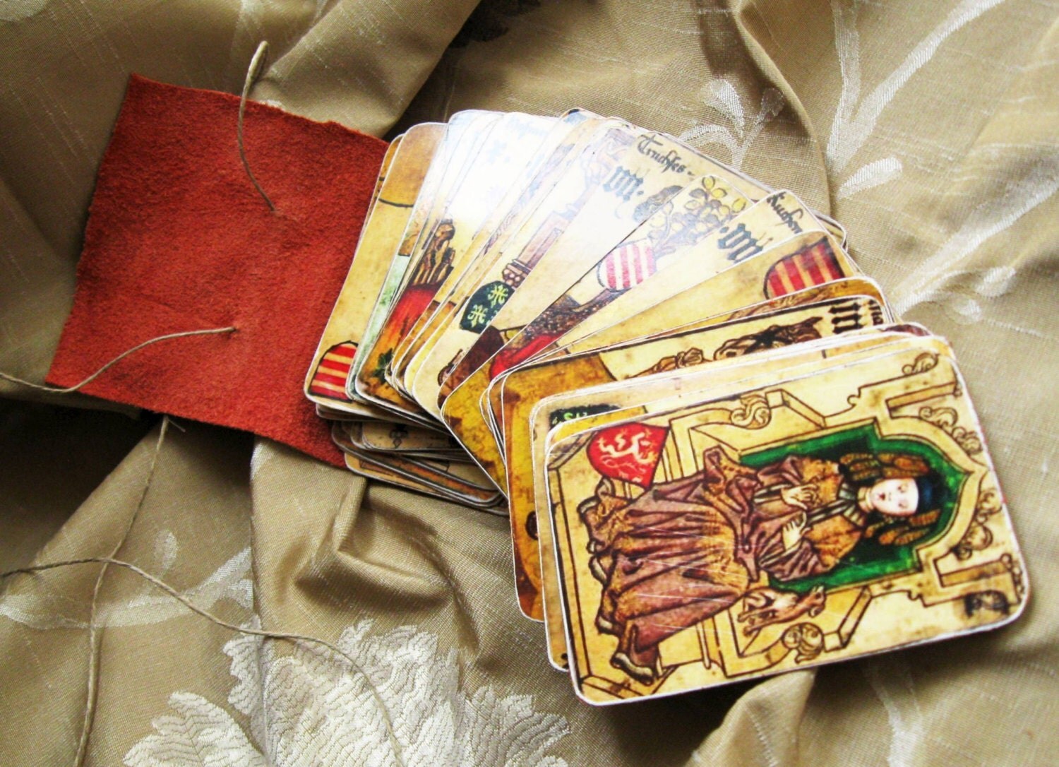 Medieval Deck of Cards Middle Ages playing cards by CraftPointPL