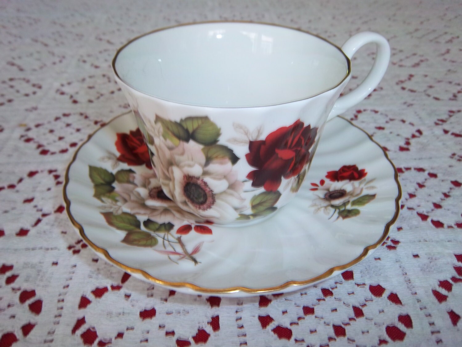 Vintage Royal Stuart Fine Bone China Swirled by LadyAnnVintage Vintage Royal Stuart Fine Bone China Swirled by LadyAnnVintage