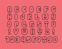 Popular items for bubble letters on Etsy