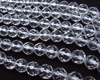 Faceted crystal ball | Etsy