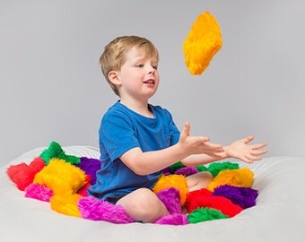 Bean Bags Kids Throwing Bean Bags Short Fur