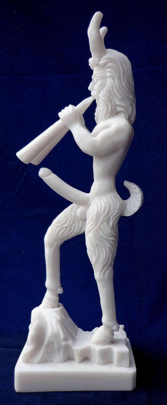 PAN Greek God of the Wild & Nature Statue Sculpture Figurine