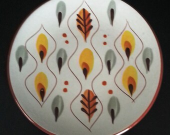 Stangl Hand Painted and Hand Carved Small Pitcher in by marshalynn