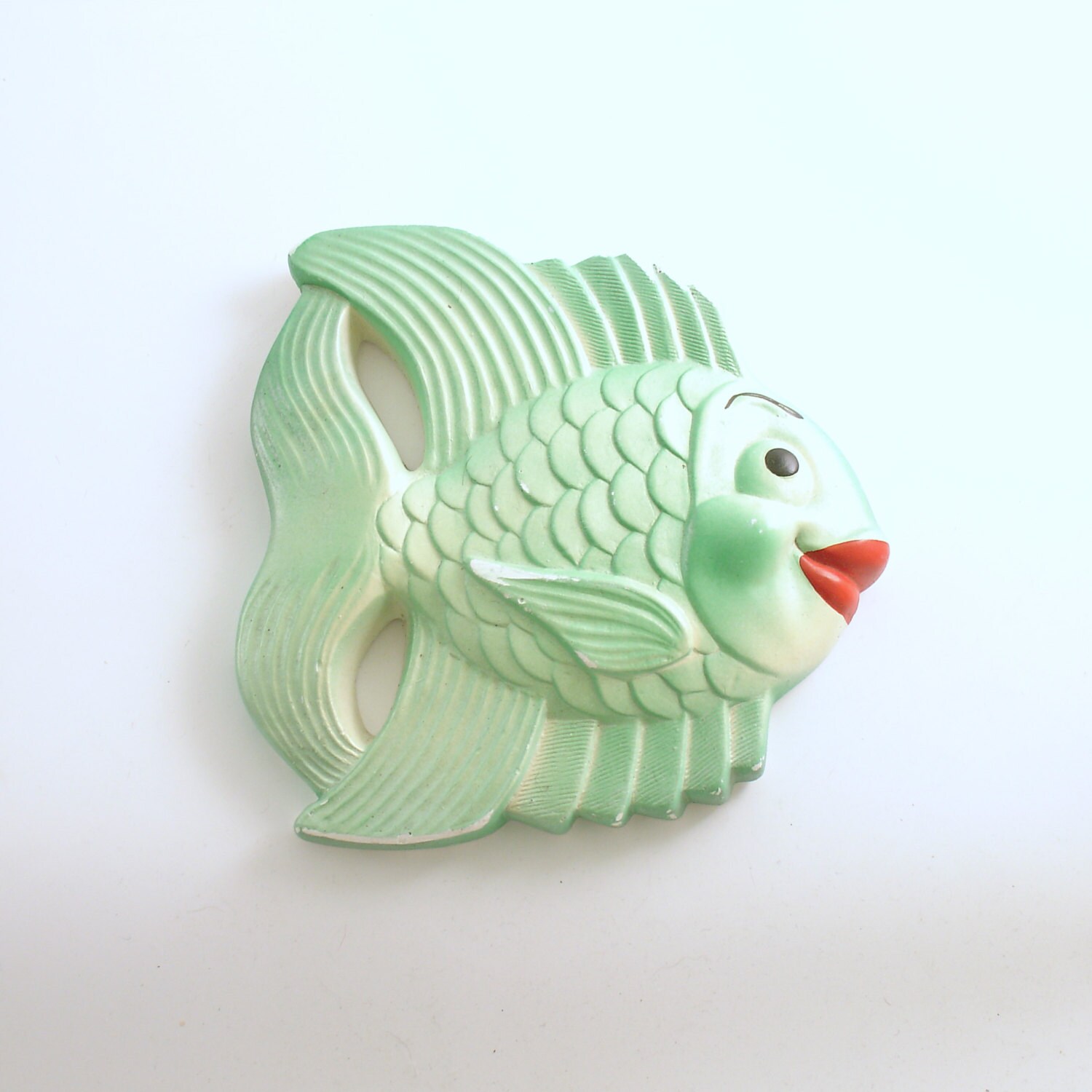 Vintage Fish Wall Plaque Tropical Fish Wall Hanging