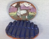 Kick The Moon Studio pottery felt items silk by KickTheMoonStudio