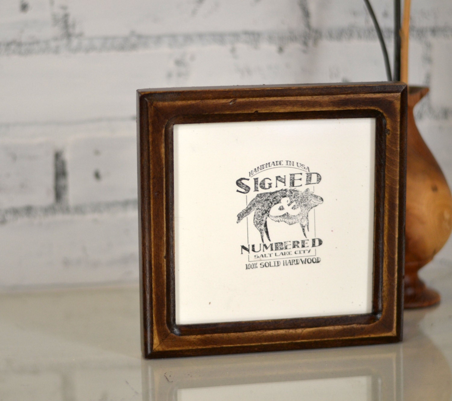 6x6 Inch Square Picture Frame In Double Cove Style And In 6x6 Inch Square Picture Frame In Double Cove Style And In