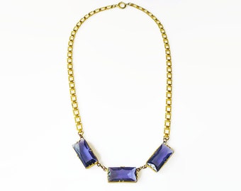 Vintage Necklace Schoffel & Co Austria Watermelon by zephyrvintage