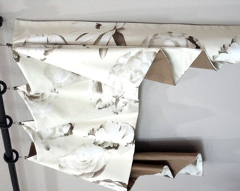 Valance with jabots | Etsy