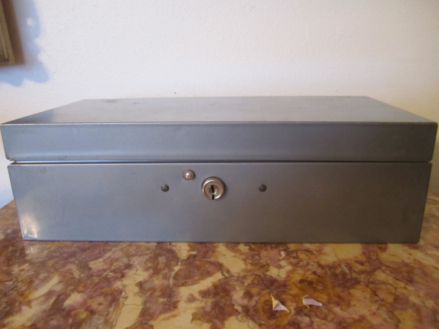 Metal Lock Box with Key Industrial Storage Box – Haute Juice