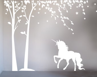 White tree wall decal – Etsy UK