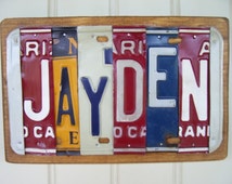 Popular items for name license plate on Etsy