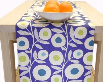 Blue table runner | Etsy