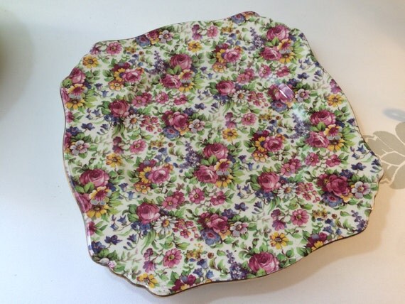 Royal Winton Chintz Summertime Pattern by sweetserendipityvint