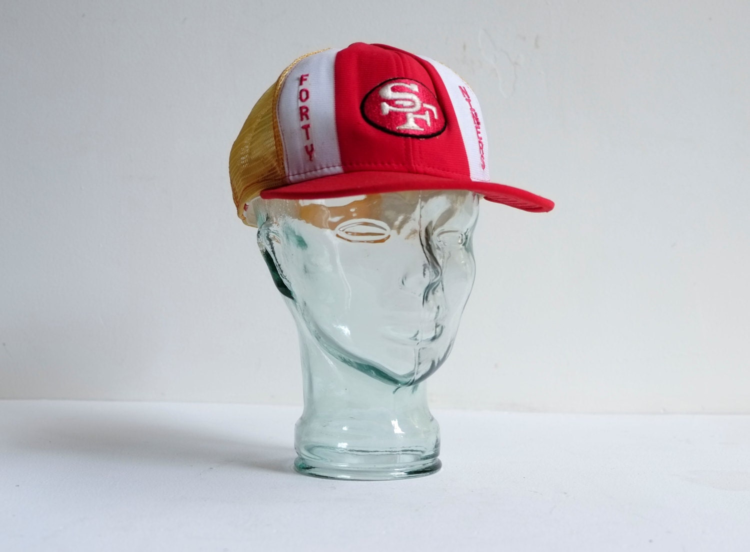 1980’s 49ers Vintage San Francisco Forty Niners Mesh Snap Back Baseball ...