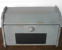Popular items for painted bread box on Etsy