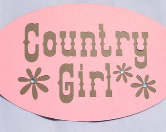 Country girl sign | Etsy