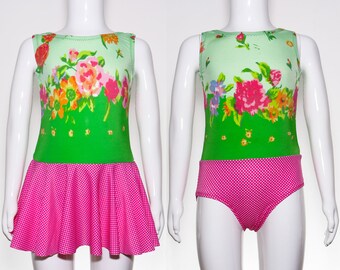 Gymnastics leotard pattern dance sewing by MyChildhoodTreasures