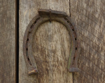 Draft horse shoe | Etsy