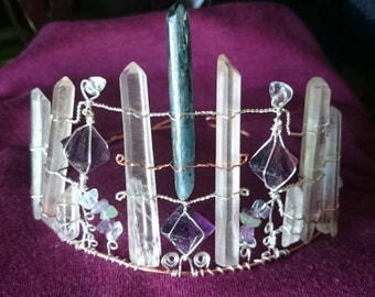 Crystal crown | Etsy