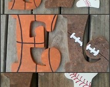 Popular items for baseball letters on Etsy