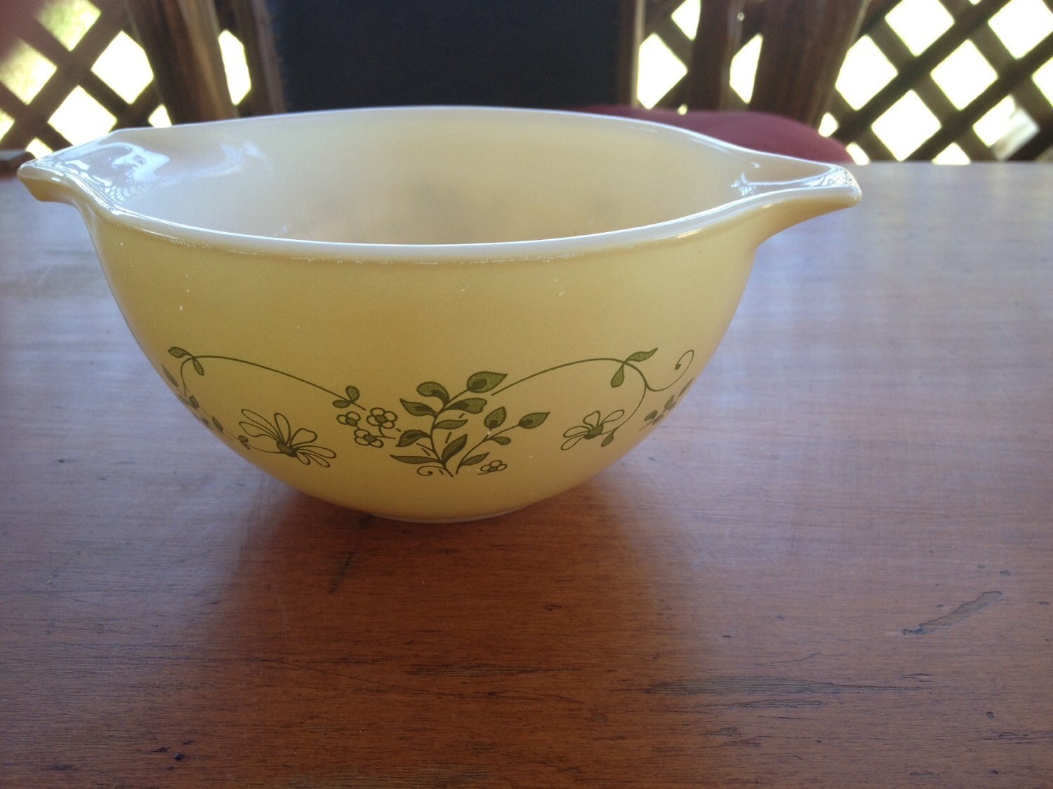 Pyrex Bowl yellow Pyrex Green ivy Shenandoah Pyrex Pyrex