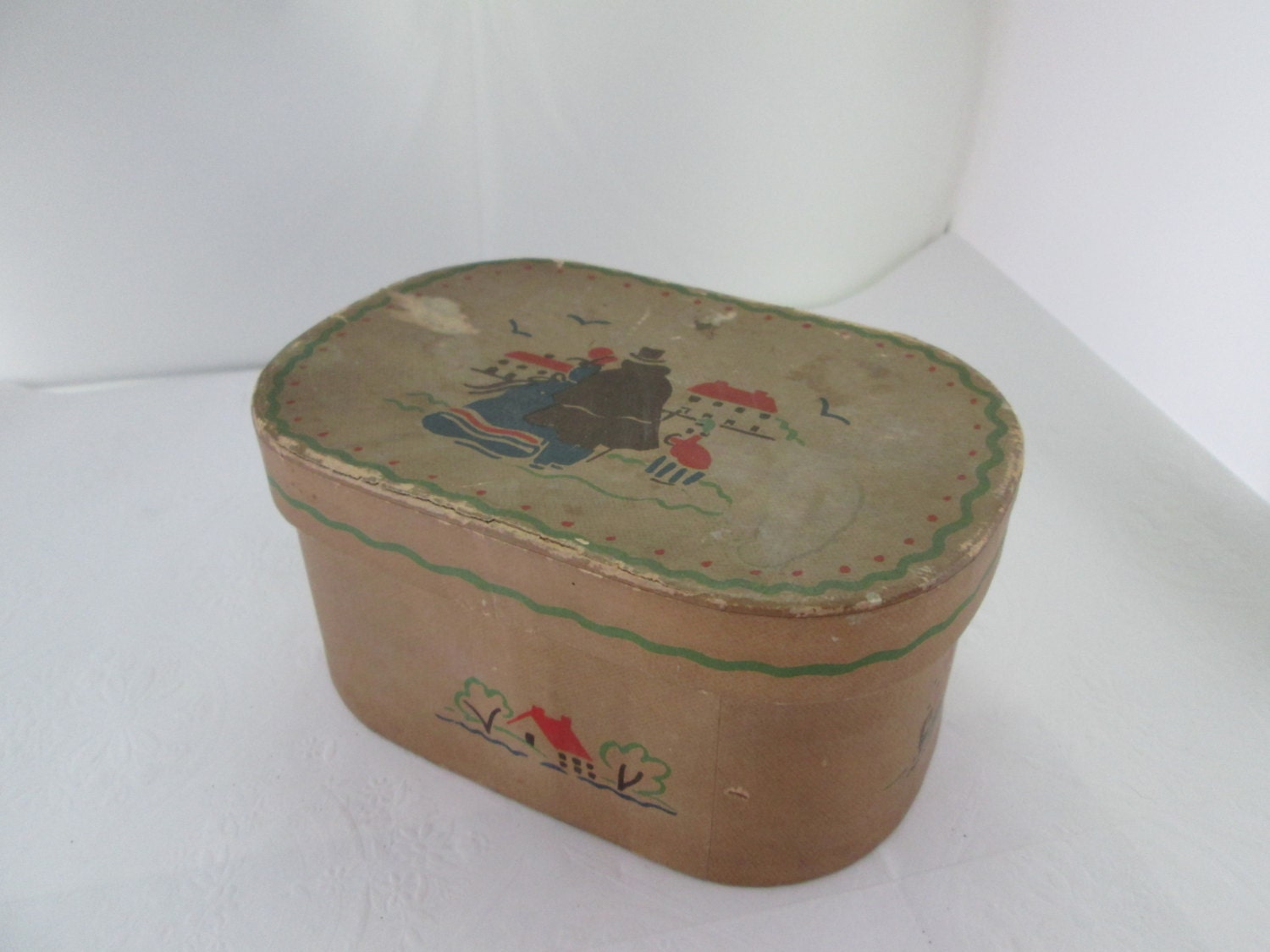 United Toilet Goods Inc Cardboard Powder Box Container with Lid Powder ...