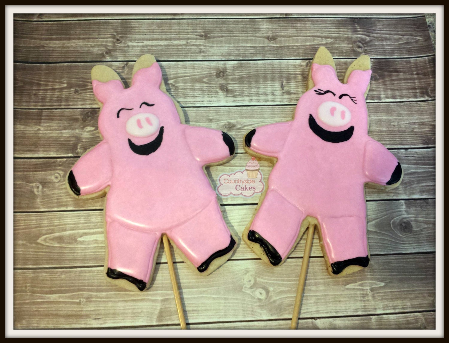 Pig Decorated Sugar Cookies 51 dozen