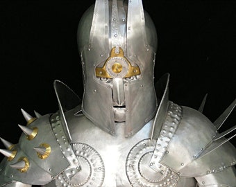 Fantasy Dog Knight Armor Aluminum suit