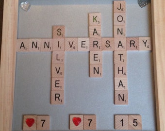 Scrabble wedding | Etsy