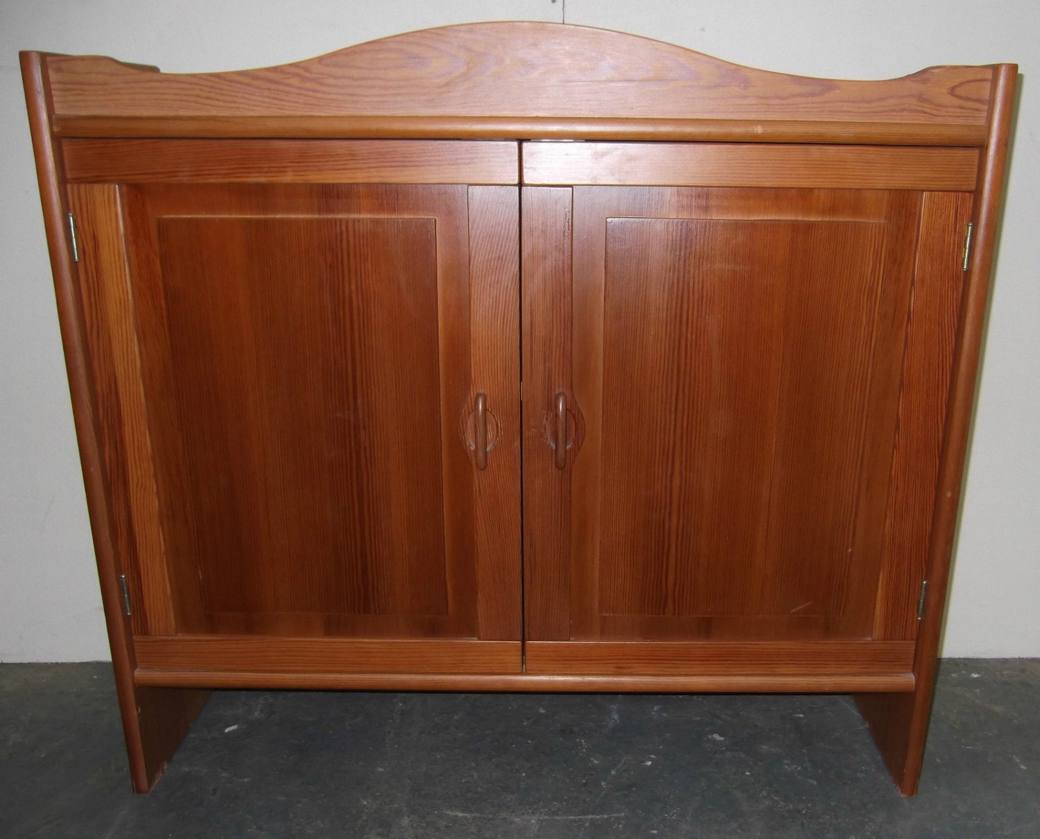 Solid Pine Storage Cupboard with Shelving – Haute Juice