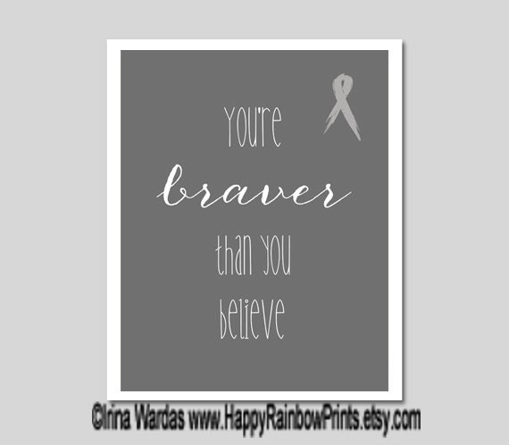 Inspirational Brain Cancer Quotes