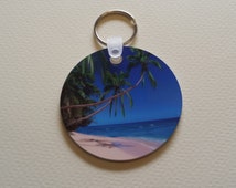 Popular items for beach key chain on Etsy