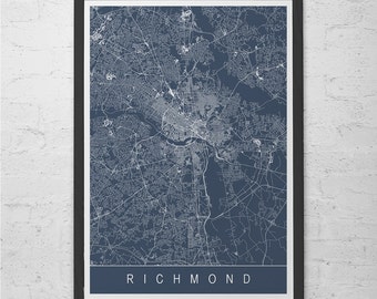 Richmond poster | Etsy