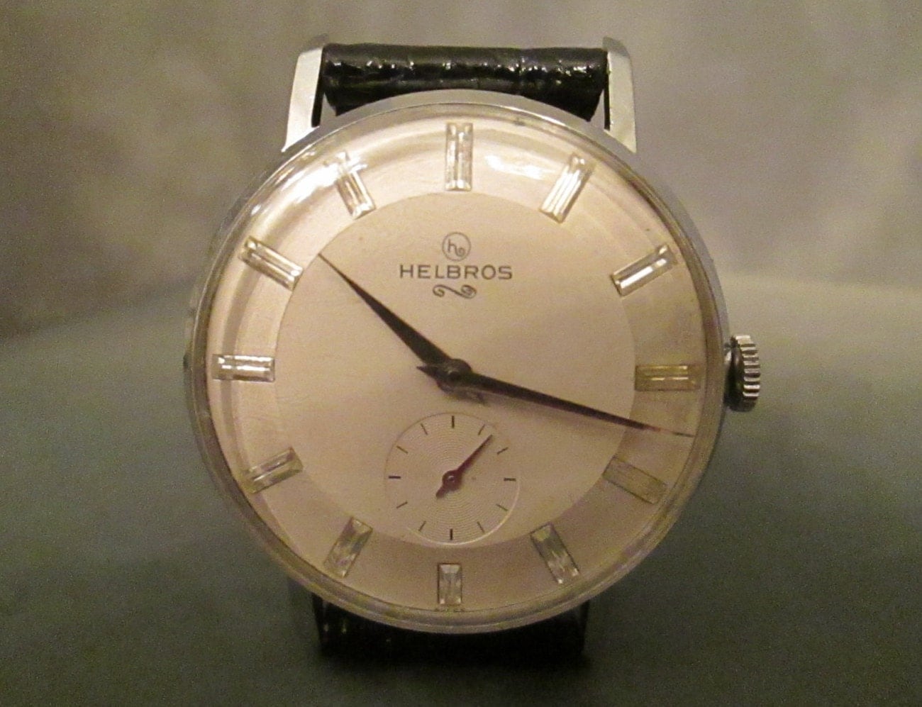 Vintage Helbros Manual Wind Men's Watch Swiss