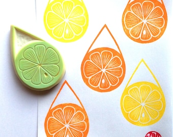 Lemon stamp | Etsy