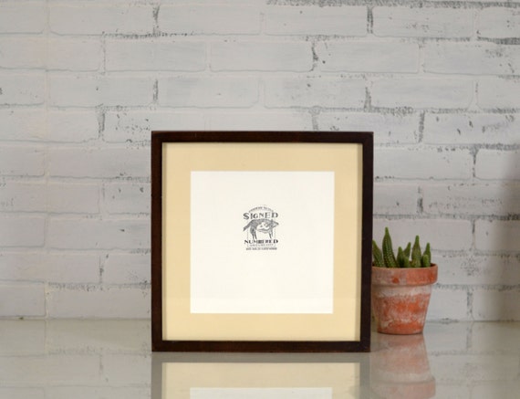 14x14 inch Square Picture Frame in Deep Flat Canvas Depth