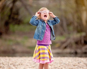 Rebel Girl Party Dress PDF Sewing Pattern by BellaSunshineDesigns