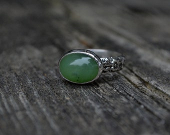 Red Alunite Ring Red Gemstone Ring Beaded by MeSheDesignsLLC