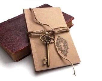 Journal lock and key | Etsy